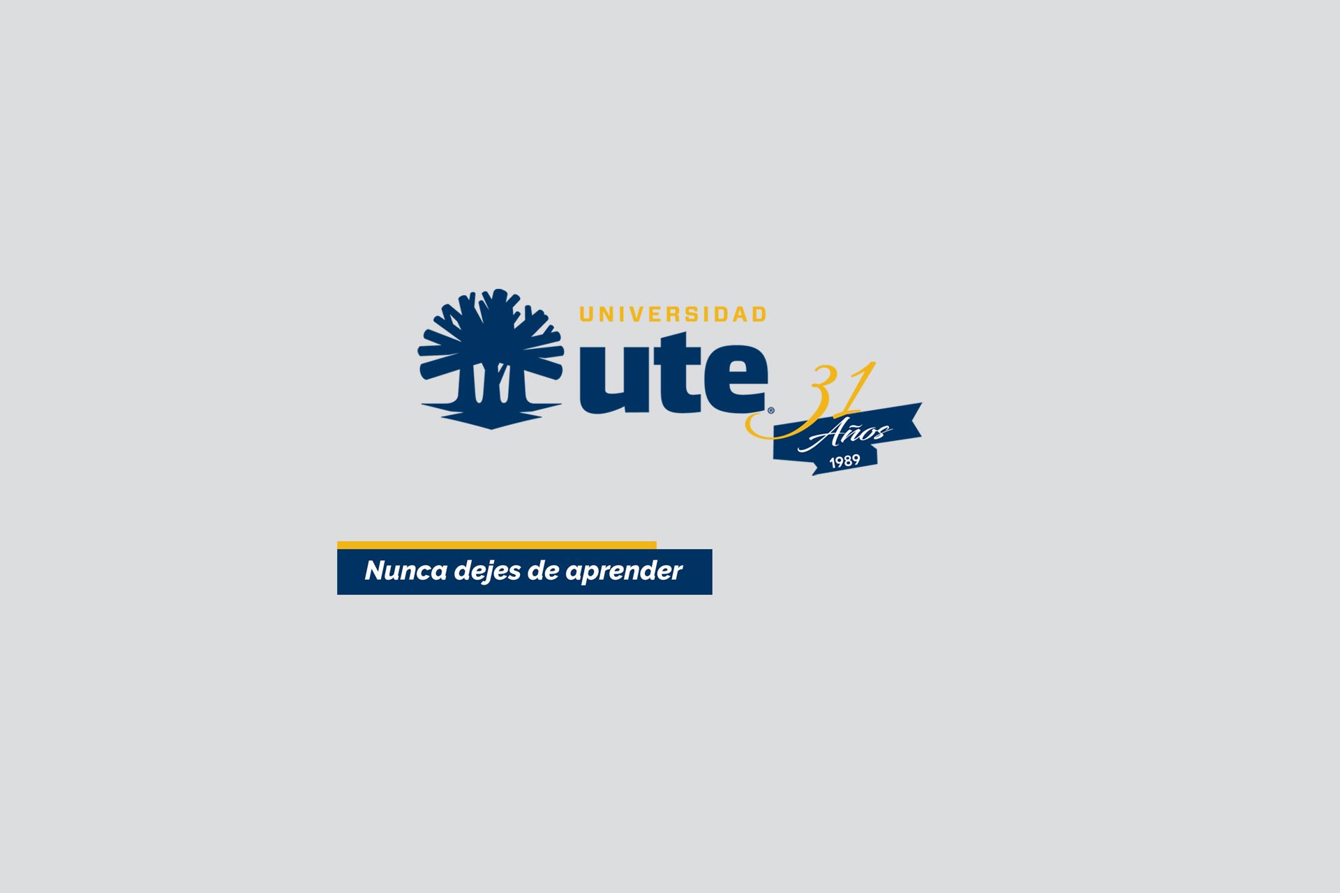 Inicio 2 – Universidad UTE